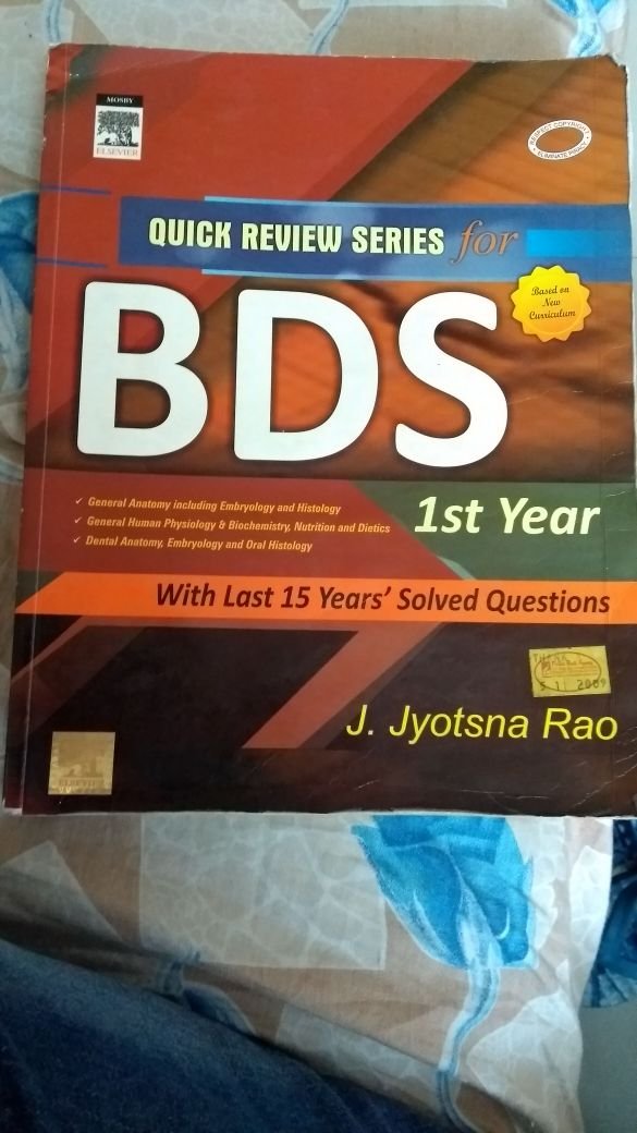 BDS 1st year - Jyotsna rao : Amazon.in: Books