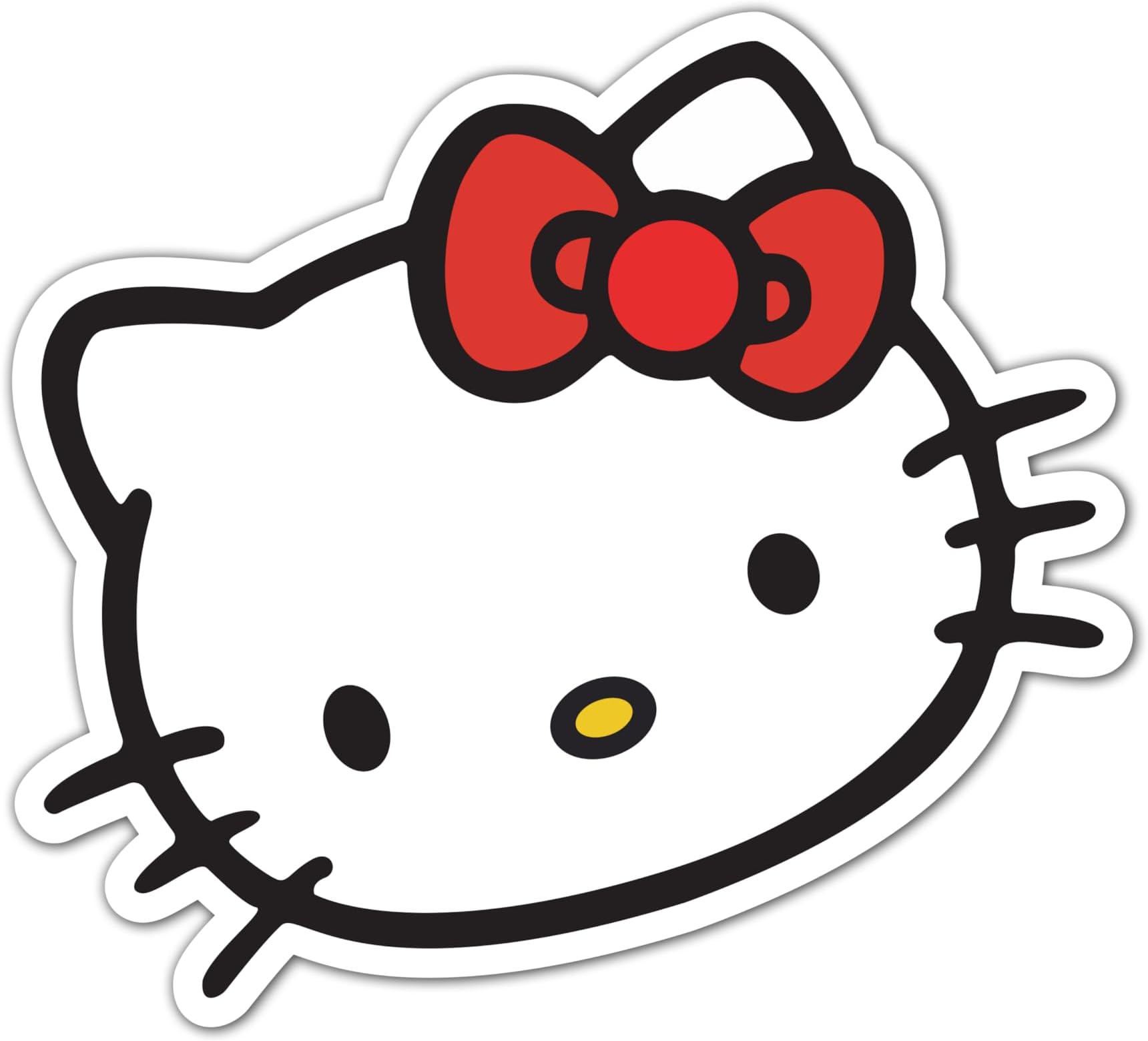 Amazon.com: Hello Kitty Bike - Sticker Graphic - Auto, Wall, Laptop ...
