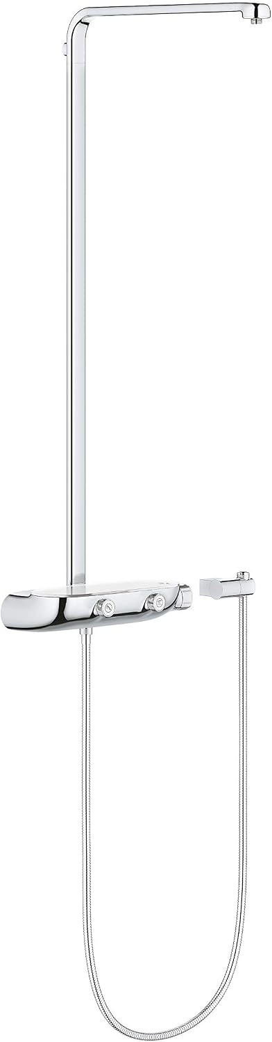Grohe 26379000 Smart Control Shower System with Exposed Thermostat for ...