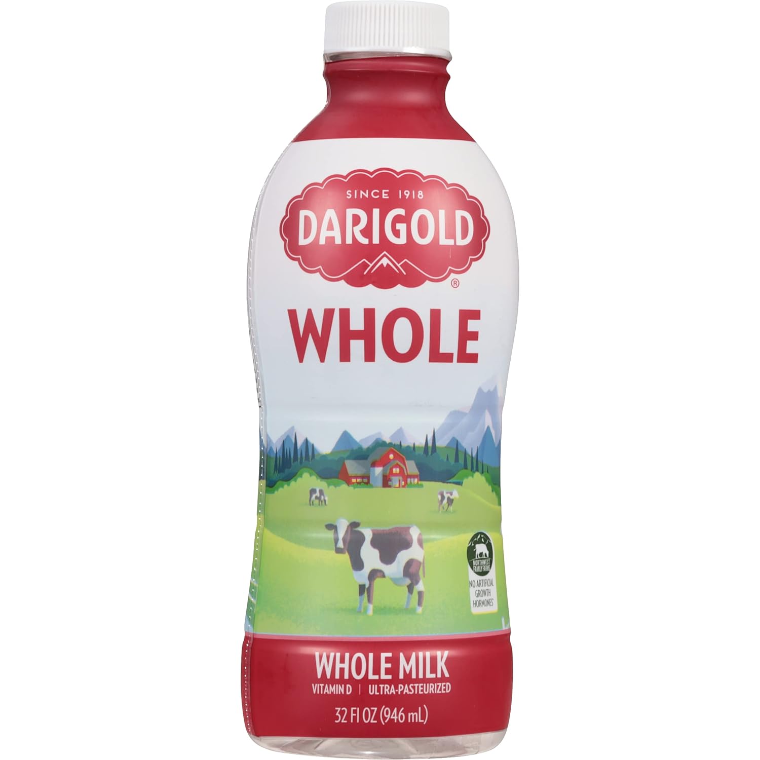 Amazon.com: Darigold Milk, Whole, Ultra Pasteurized, 1 Quart : Grocery ...