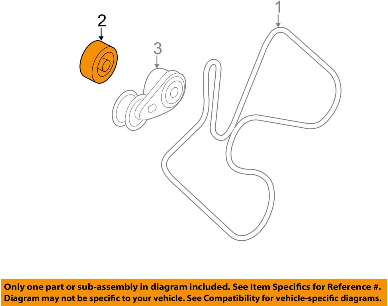Amazon.com: General Motors 55581830, Drive Belt Idler Pulley : Automotive