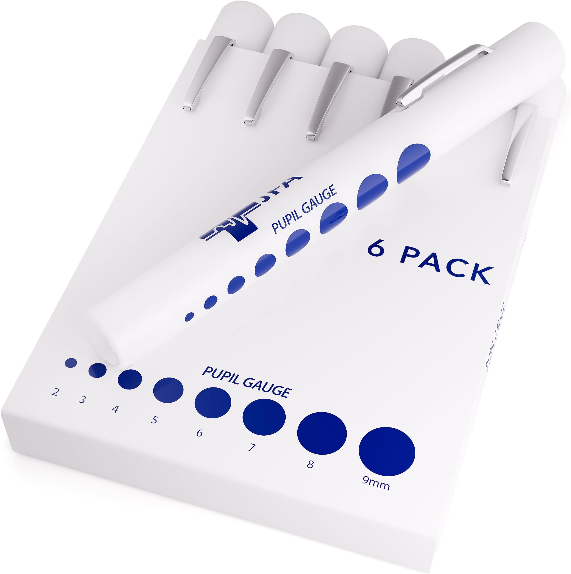 Disposable Pen Torch Light With Pupil Gauge, Pack of 6 : Amazon.com.au ...