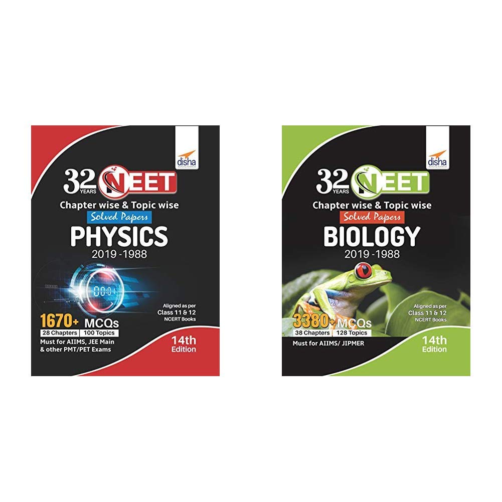 Buy 32 Years NEET Chapter-wise & Topic-wise Solved Papers PHYSICS (2019 ...