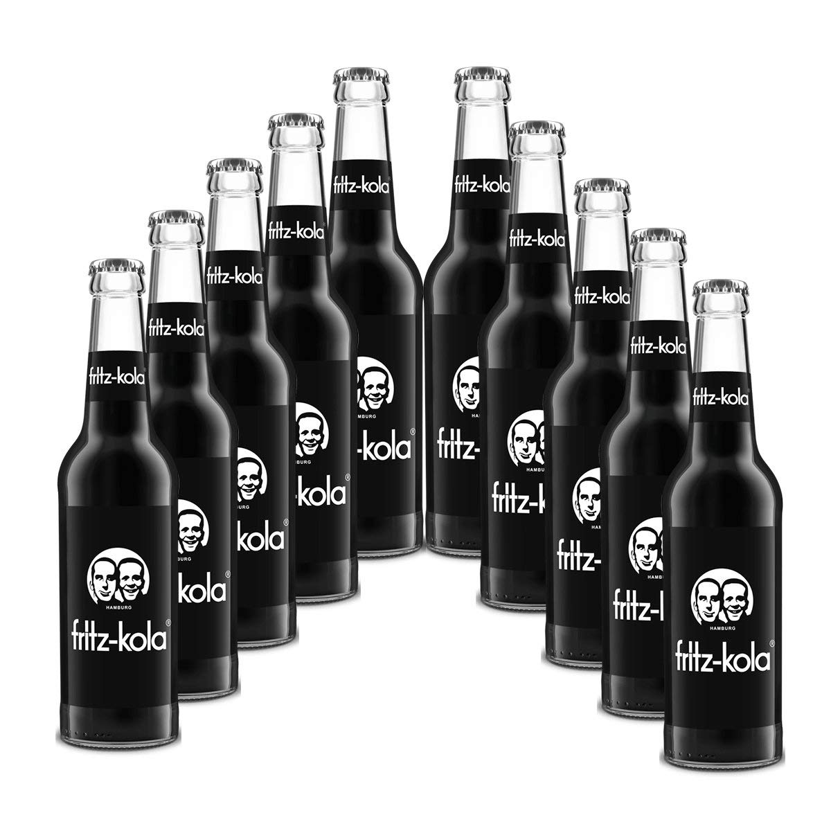 fritz-kola 10 Flaschen je 0,33l incl Mehrweg Pfand : Amazon.de ...