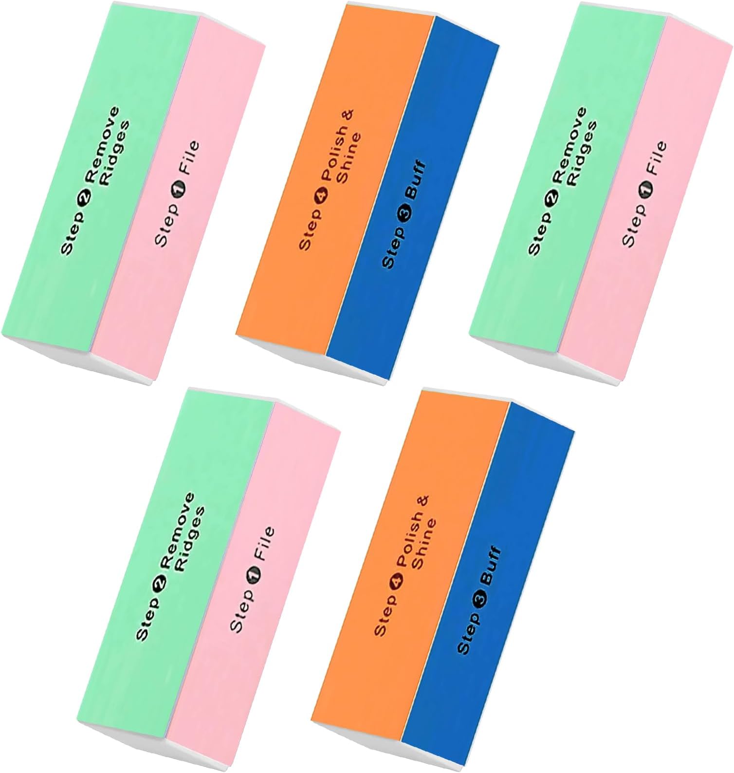 Amazon.com : Soft 'N Style 4 Way Shiny Block / 4 Step Buffing Block ...