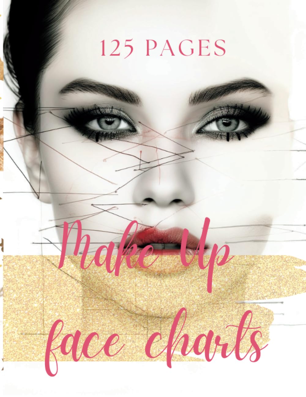 Amazon.com: Make Up Face Charts: Blank Makeup Face Chart Worksheets for ...