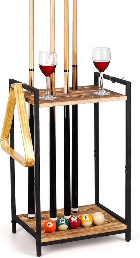Amazon.com: Jolensoy Pool Stick Holder Pool Cue Holder Rack Cue Stick ...