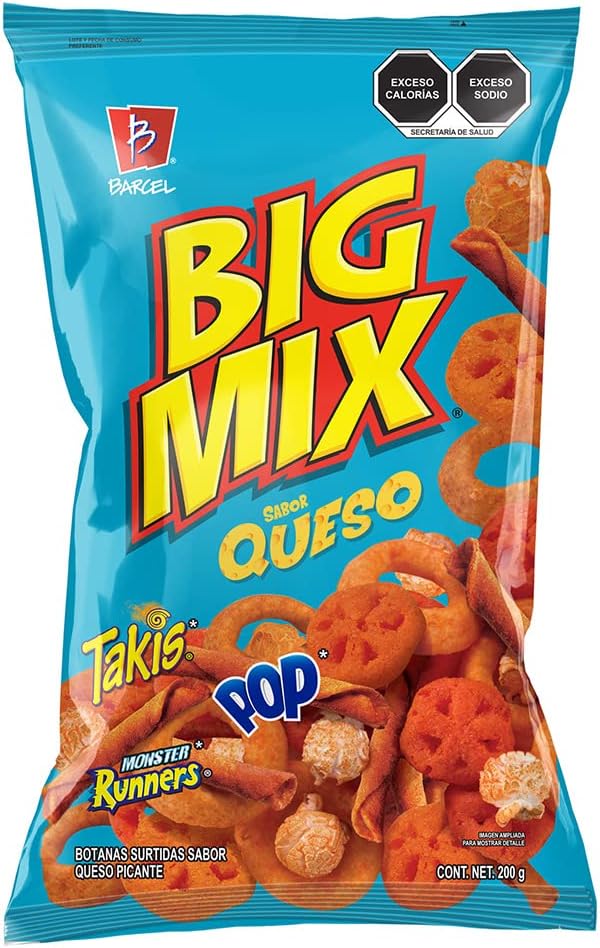 Big Mix Queso 200g : Amazon.com.mx: Alimentos y Bebidas