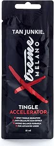 Tan Junkie Xtreme Melano Tingle Accelerator | 15ml Sachet - Luxurious ...