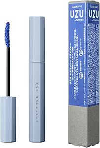 Amazon | UZU モテラッシュ [クリアブルー] まつげ美容液下地 マスカラ下地 耐水性 お湯オフ | 地黄 桑白皮 枇杷葉 大棗 フコイダン | UZU | マスカラ 通販
