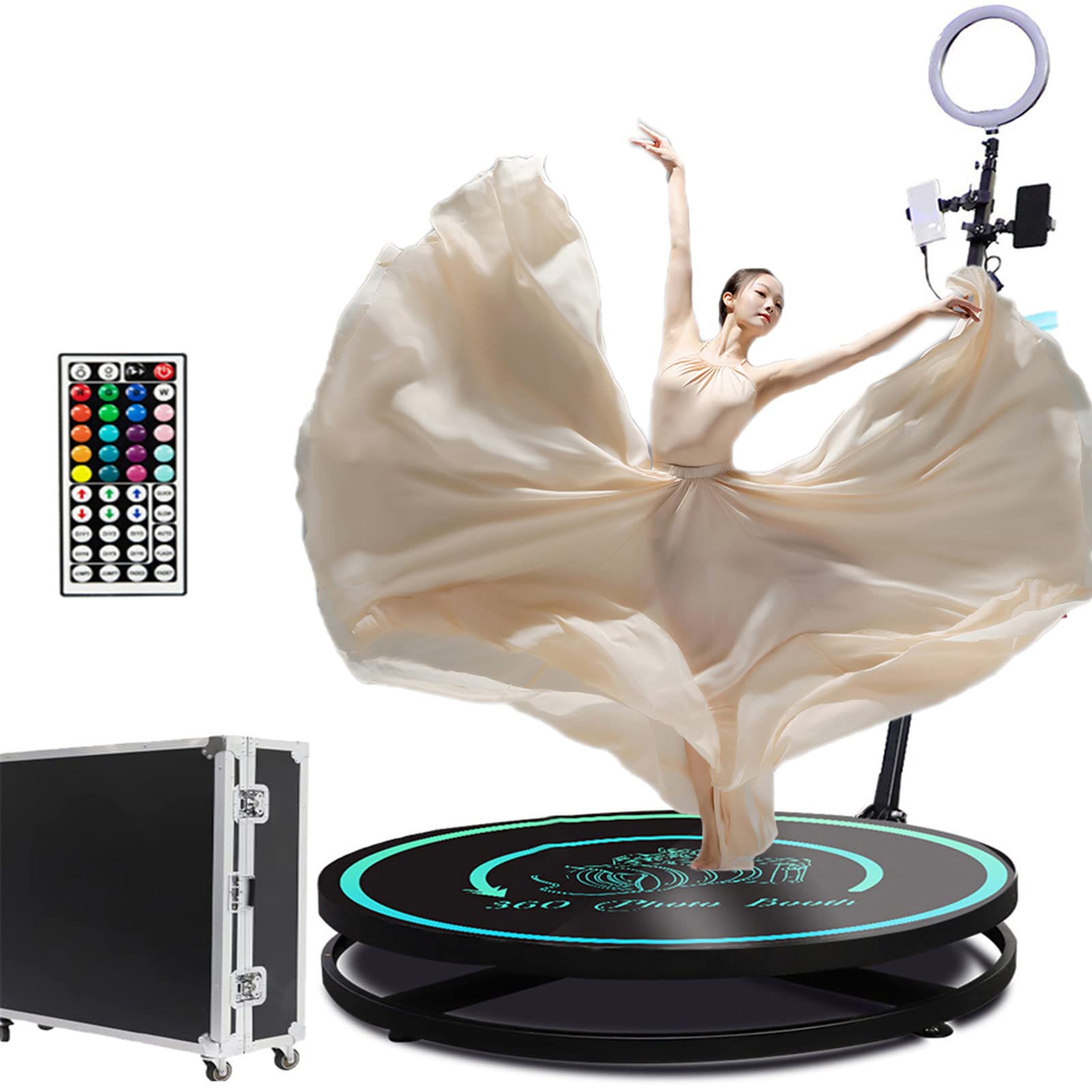 Buy APCHY 360 Photobooth Machine Spinner Automatic Photo Booth Video ...