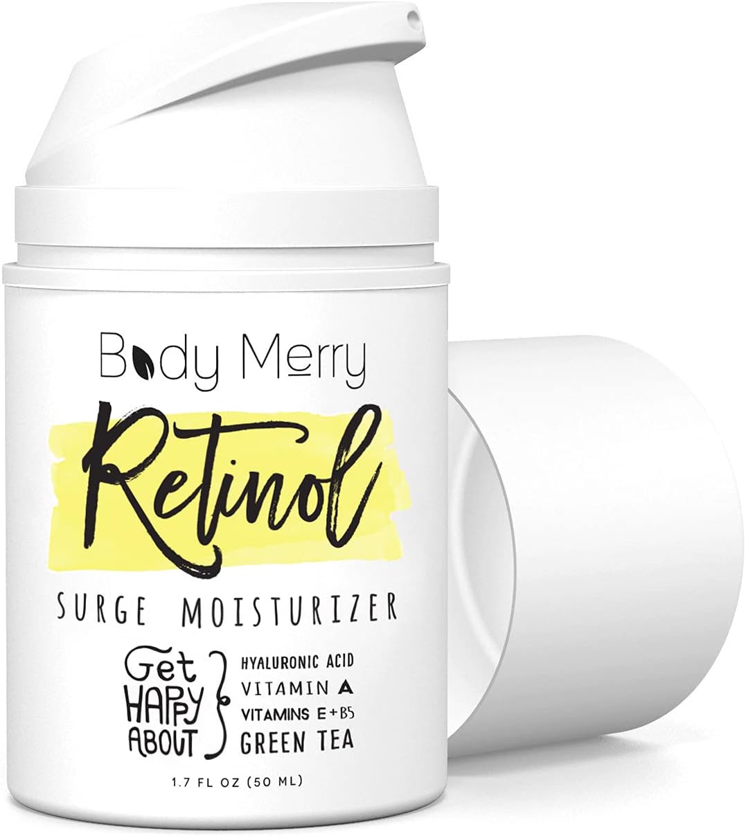 Amazon.com: Body Merry Retinol Cream & Moisturizer for Face, Body ...
