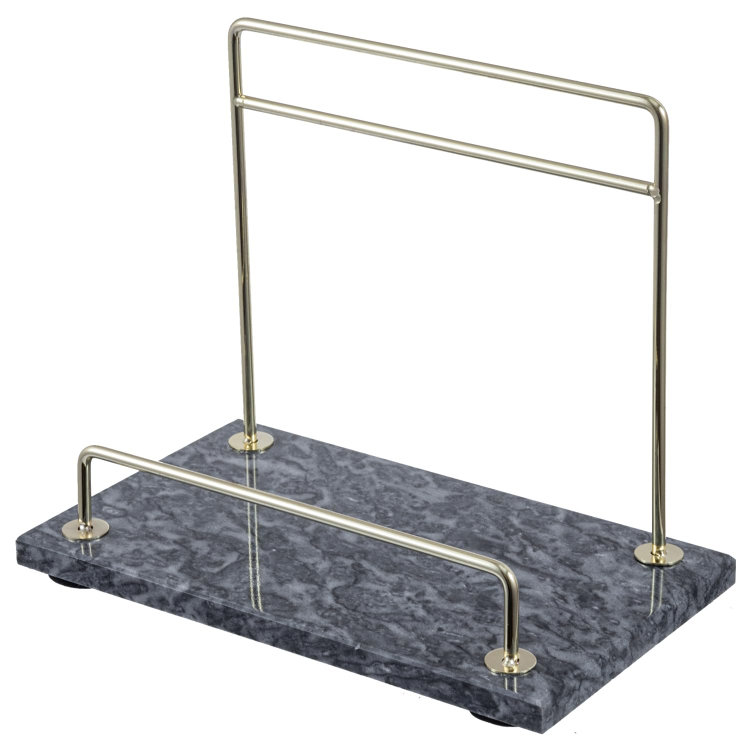 Amazon.com: MyGift Modern Black Marble Cookbook Stand, Kitchen ...