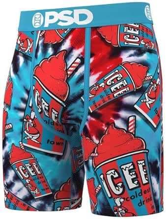 PSD Men's Icee Retro Boxer Brief, Multi, M at Amazon Men’s Clothing store