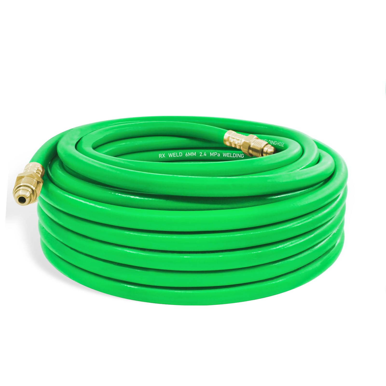 RX WELD Inert Gas Welding Hose 50FT - Argon Flow Hose, (50FT, Green ...