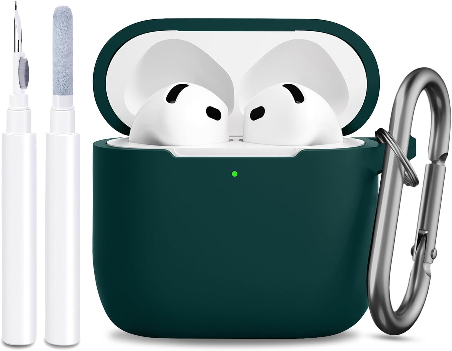 Amazon.com: MILPROX Case Compatible for AirPods 4 Case - Soft Silicone ...