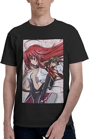 Amazon.com: Anime High School DxD Hyoudou Issei Rias Gremory T Shirt ...