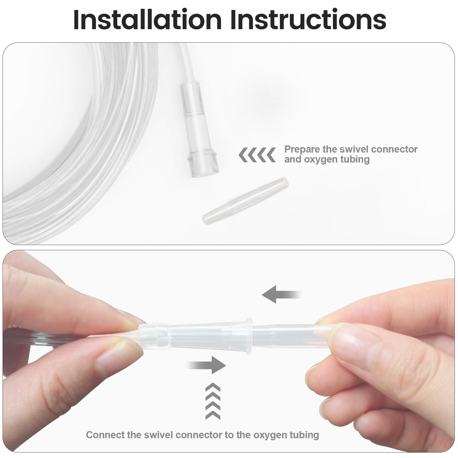 Snapklik.com : Oxygen Tubing - Transparent Crush Resistant Oxygen ...