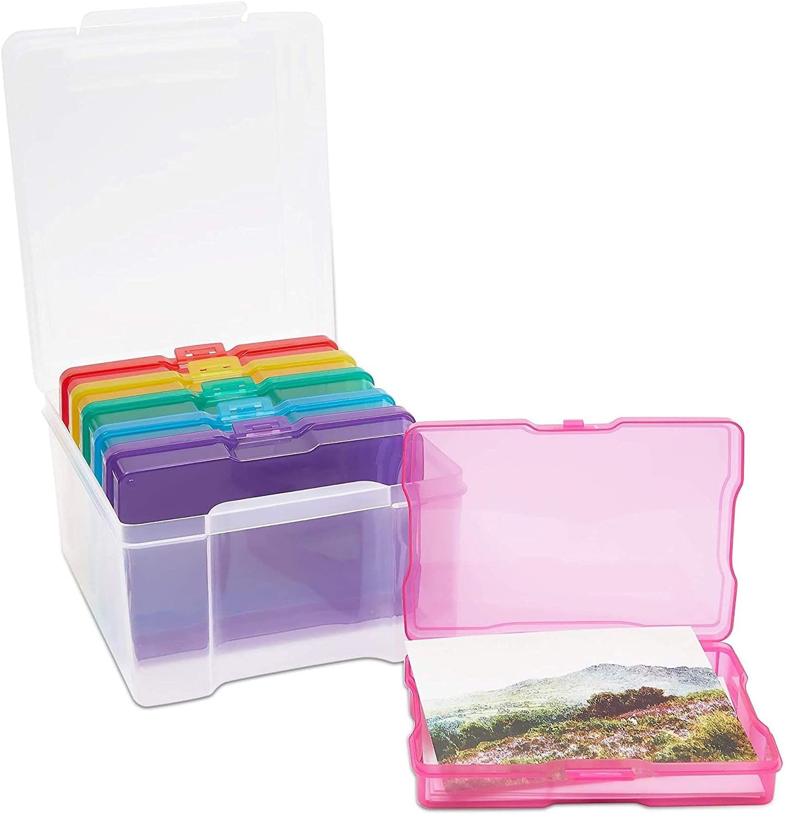 Amazon.com: Advantus Photo Keeper, 5.25"X8"X7.5" Clear