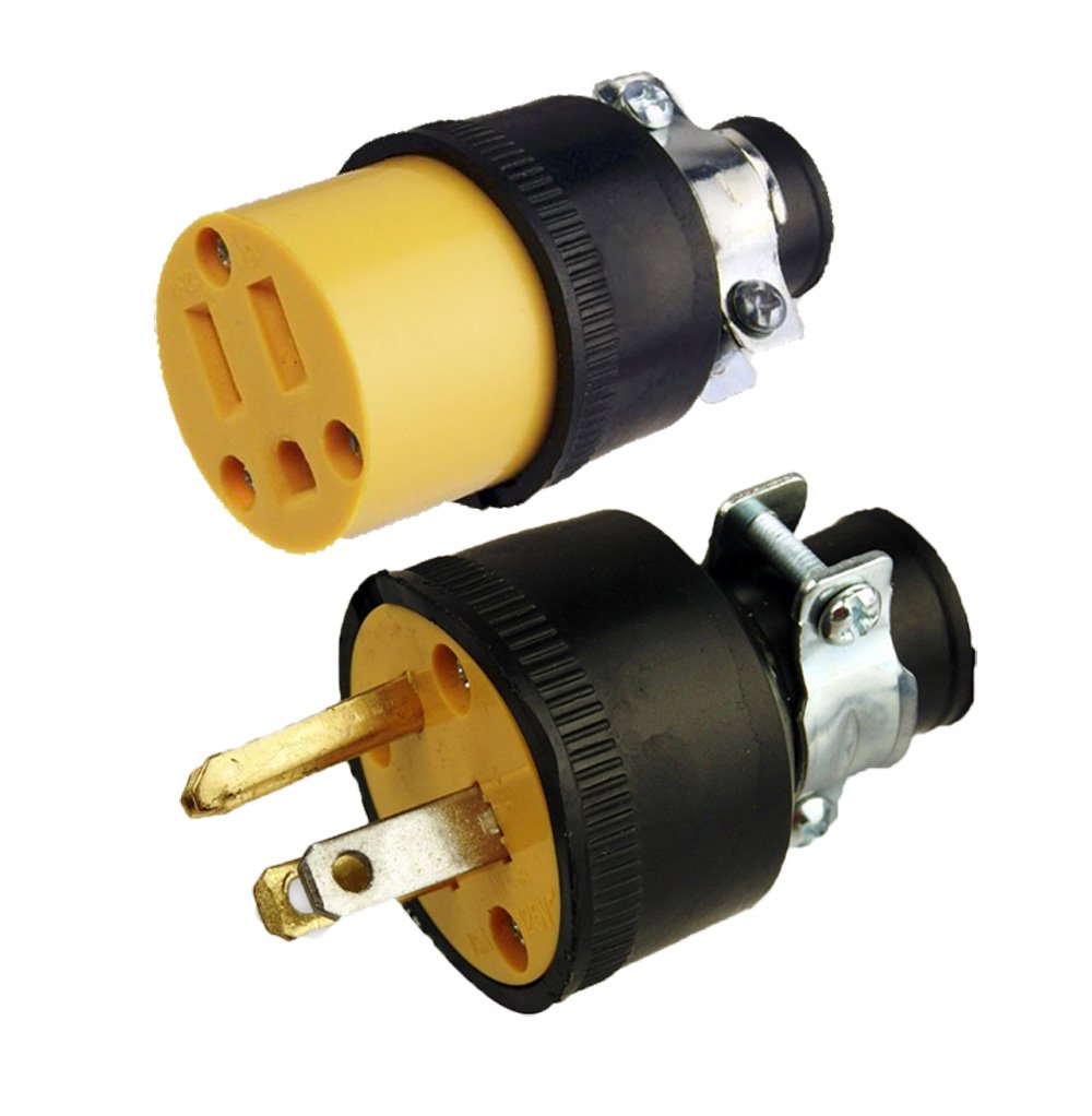 Black Duck Brand Male & Female Extension Cord Replacement Electrical ...