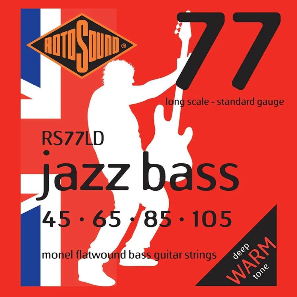 Amazon.com: Rotosound RS66LD Swing Bass Electric Bass 4 String Set (45 ...