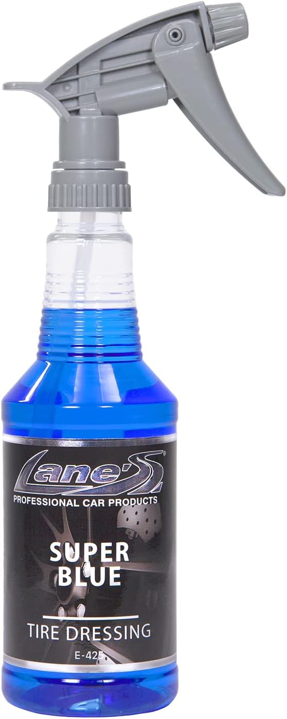 Amazon.com: LANE'S Super Blue Tire Dressing Spray | Car Tire Shine ...