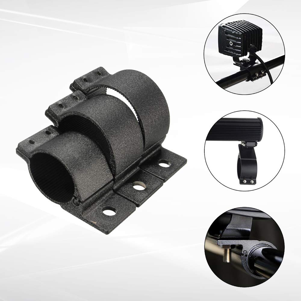 Snapklik.com : Tube Clamp 2 Inch Mounting Bracket Universal Bull Bar ...