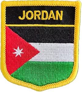 Amazon.com: Ruoming 1 PCS Jordan Flag Patches Iron On or Sew On ...