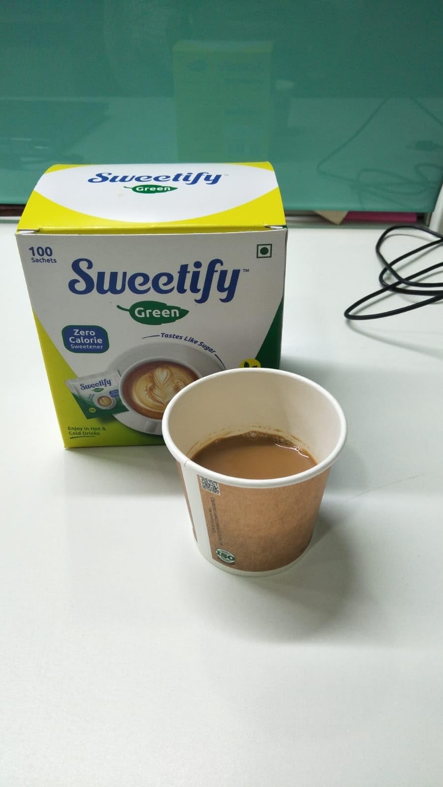 Sweetify Zero Calorie Sugar-free Stevia Sweetener Sachets : Amazon.in: Health & Personal Care