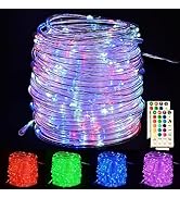 Amazon.com: HAHOME 99FT LED Rope Lights Outdoor,16 Colors Changing ...