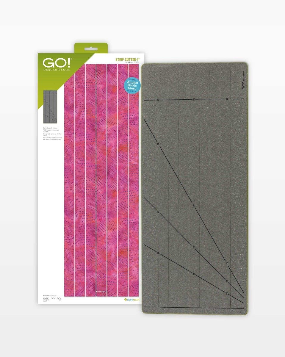 Amazon.com: AccuQuilt GO! Fabric Cutting Dies; 1-inch; Strip Cutter