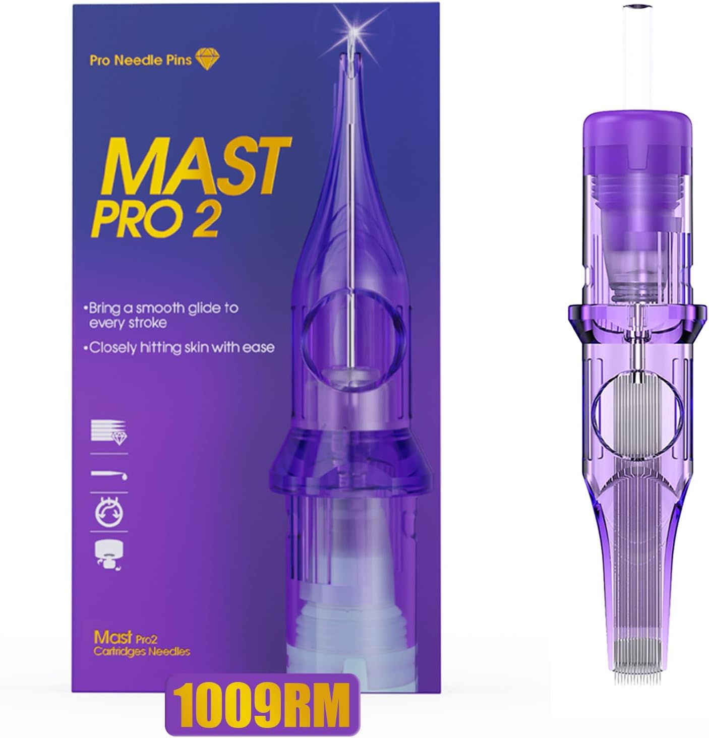 Amazon.com: Mast Pro2 Tattoo Needles Cartridges, Pro Needles Pins for ...