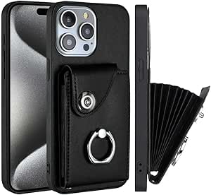 Amazon.com: COTDINFOR Compatible with iPhone 15 Pro Max Case Wallet with Card Holder,Premium ...