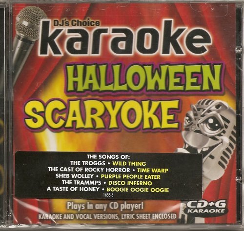 Amazon.com: DJ's Choice Karaoke Scaryoke: CDs & Vinyl