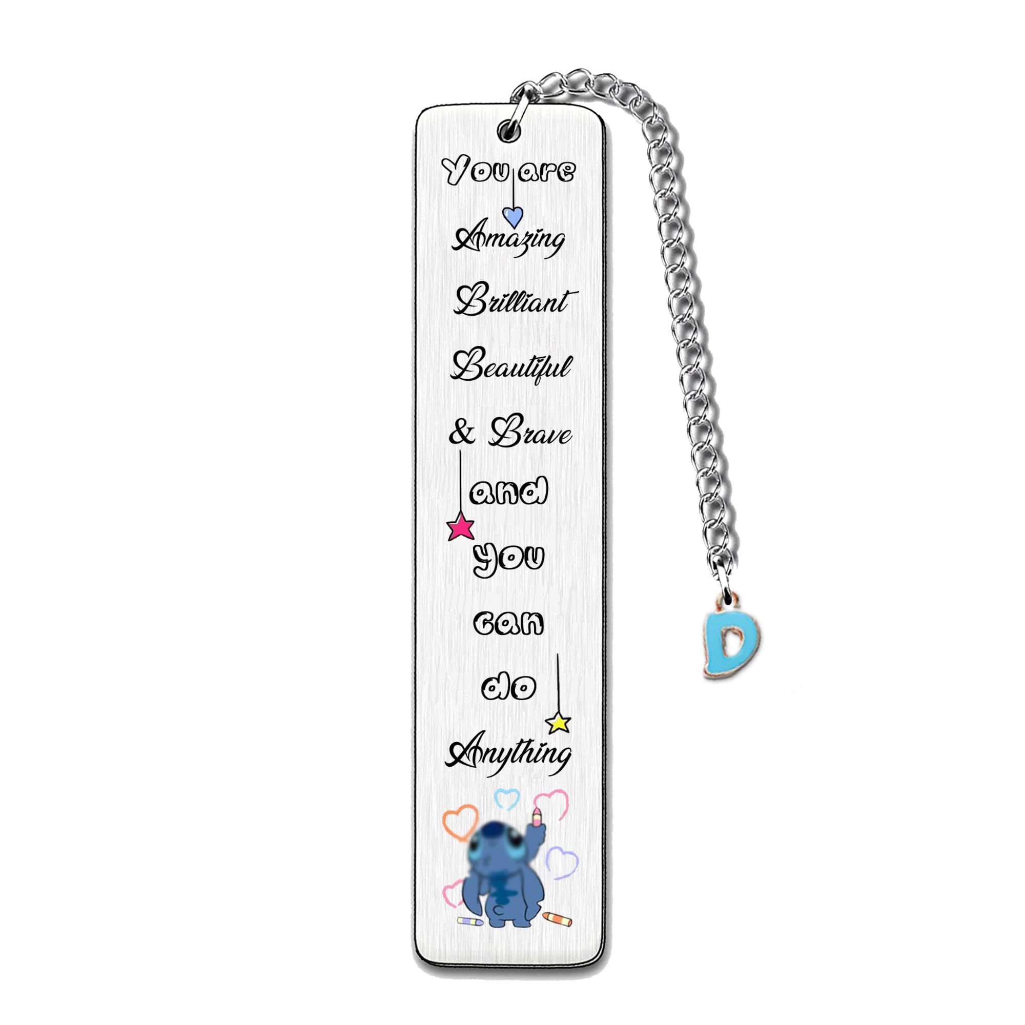 Bookmarks A to Z Initial Letter Inspirational 26 Alphabet Birthday ...