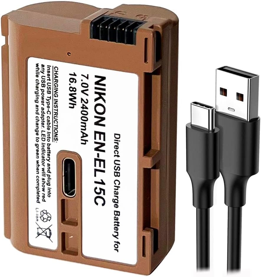 Amazon.com : Synergy Digital Camera Battery, Compatible with Nikon Z7 ...