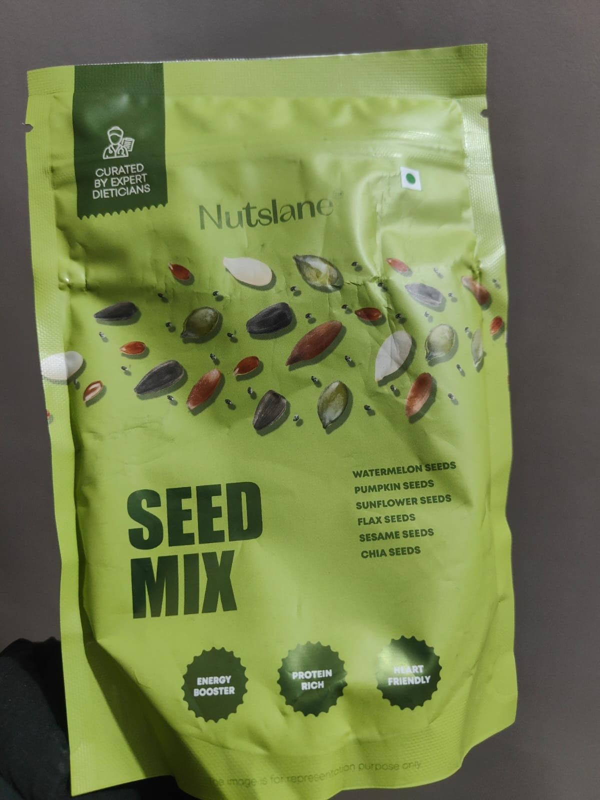 Nutslane Premium Seed Mix | 6 Super Seeds: Watermelon, Pumpkin ...