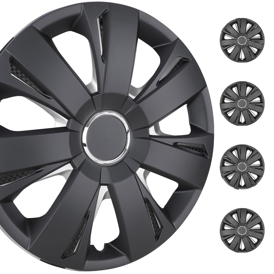 Amazon.com: WolfX 16 Inch Hubcaps Set of 4 Wheel Rim Cover (Only Fit ...