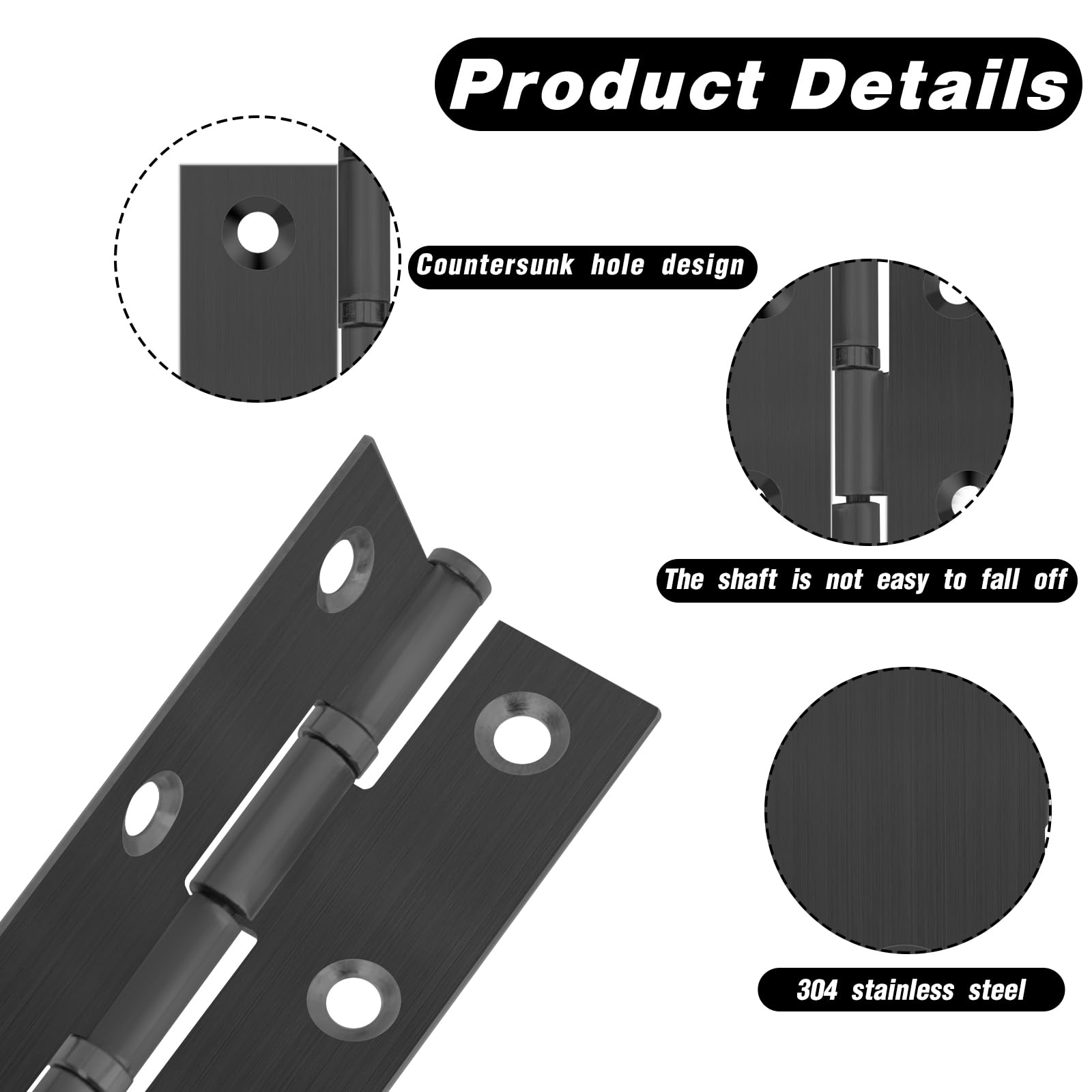 Flush Hinges Stainless Steel Butterfly Hinges / Partition Door Hinges ...