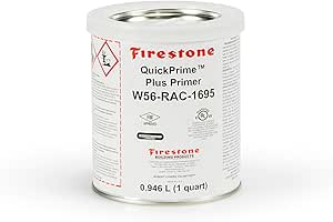 Firestone QuickPrime Plus Seam Tape Primer for EPDM Pond Liner, 1-Quart ...
