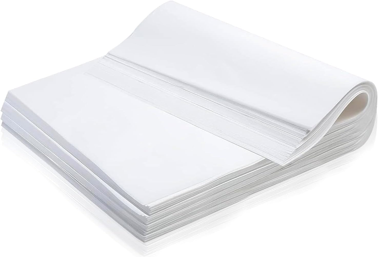 Fadcaer 50 Sheets Baking Paper,20 x 30cm Square Baking Parchment Paper ...
