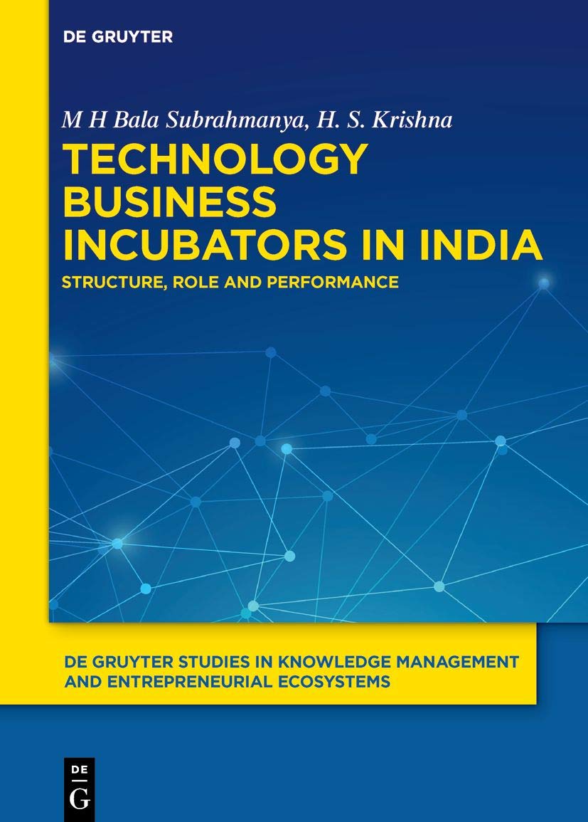 Amazon.com: Technology Business Incubators in India: Structure, Role and Performance (De Gruyter ...