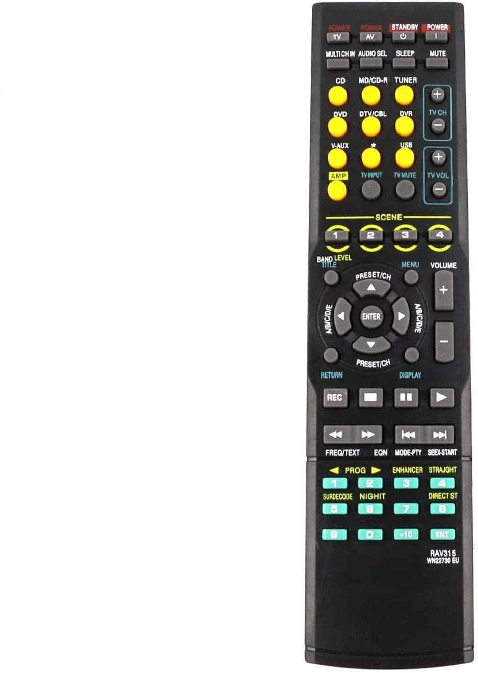 Buy LR General Remote Control Fit for RX-V450 RX-V663 RX-V365 RX-V363 ...