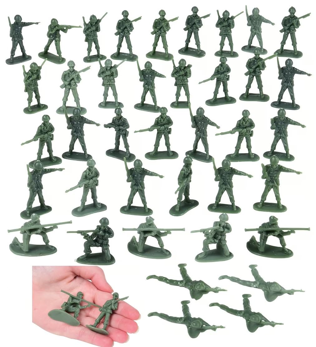 Buy Zugar Land Classic US Army Men (72 Pieces (2 Pack of 36)) 2 ...