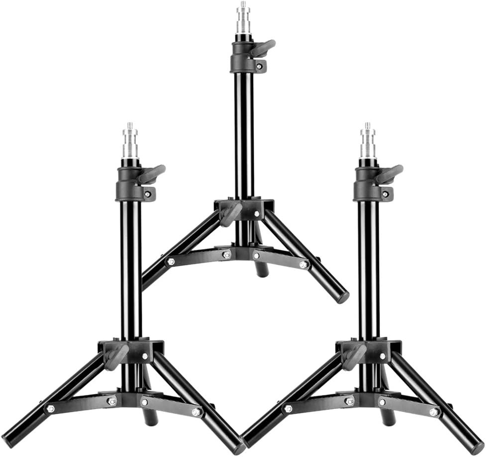 Amazon.com : Neewer® Set of 3 Mini Aluminum Photography Light Stands ...