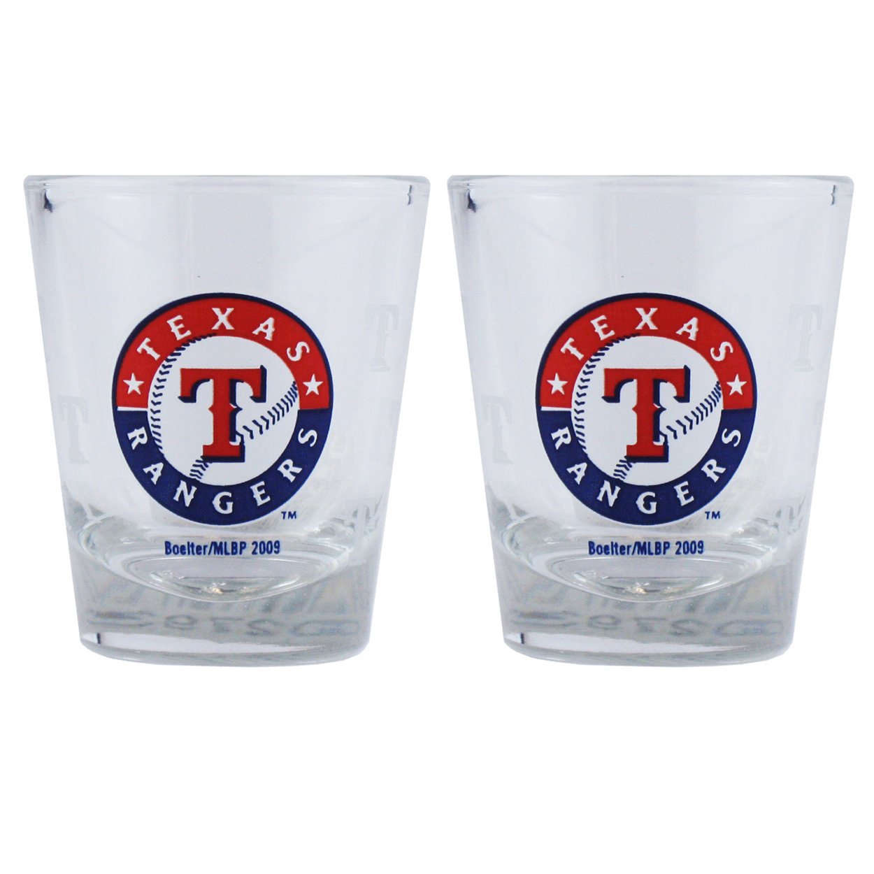 Buy MLB Texas Rangers Boelter Shot Glasses 2-Pack Online at Low Prices ...