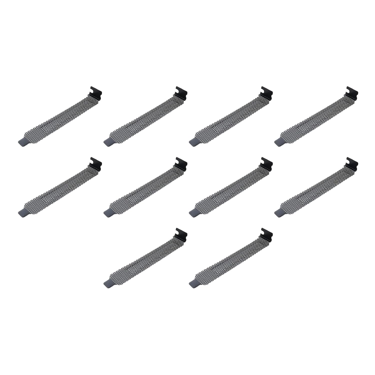 Amazon.com: Pastlla 10pcs PCI Slot Cover Dust Filter Blanking Plate ...