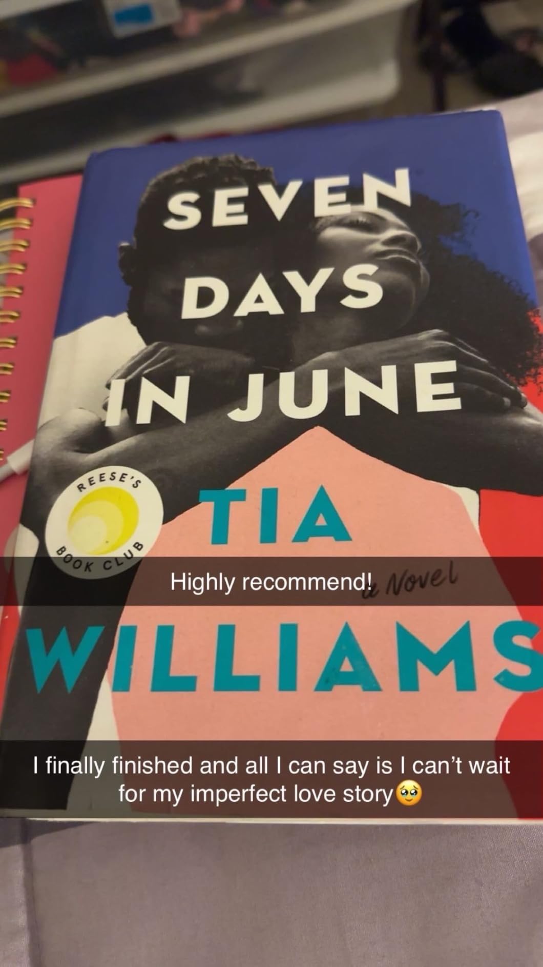 Seven Days in June: the instant New York Times bestseller and Reese's ...