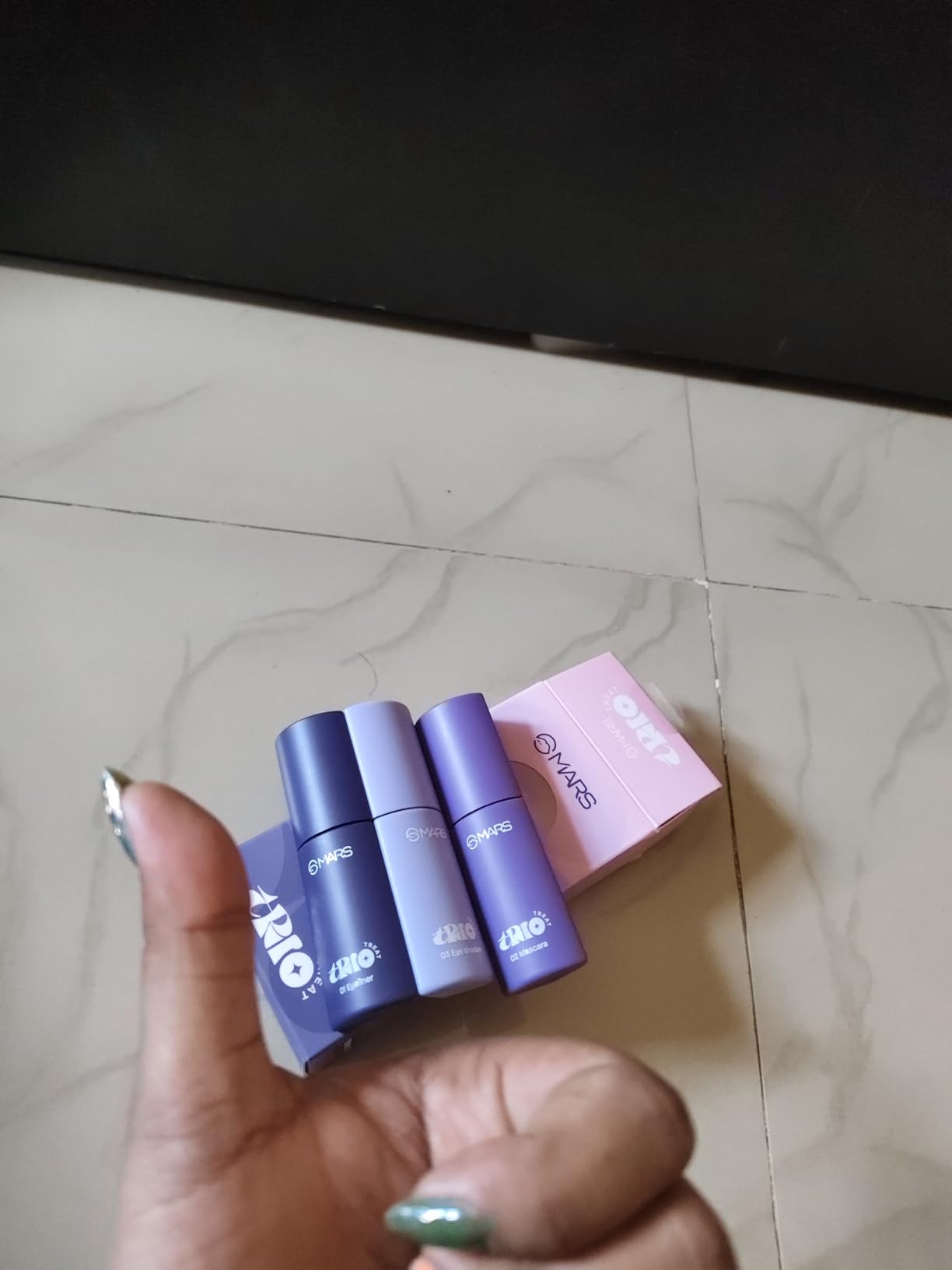 Buy MARS TRIO Treat 3-IN-1 Eye Makeup Kit with Eyeliner, Mascara ...