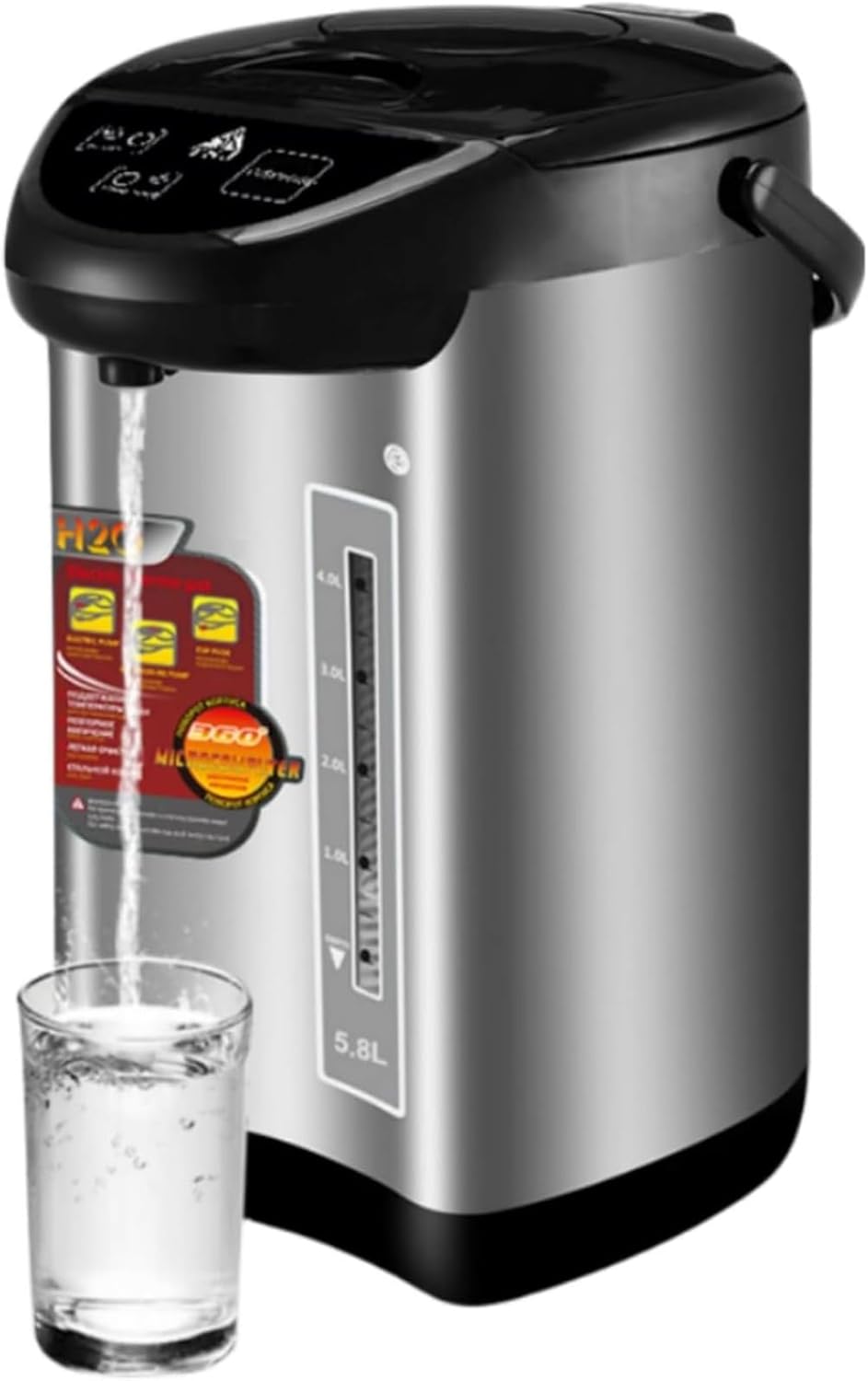 Amazon.co.jp: Electric Pot, Electric Hot Water Heater, 110 V, Large ...